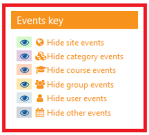 Section: Lesson 3: How do I view my calendar? | STU-100: Basic Skills in Using myModules on ...